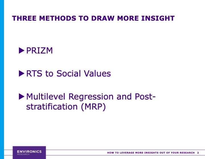 Three Methods to Draw More Insights Out of Your Research